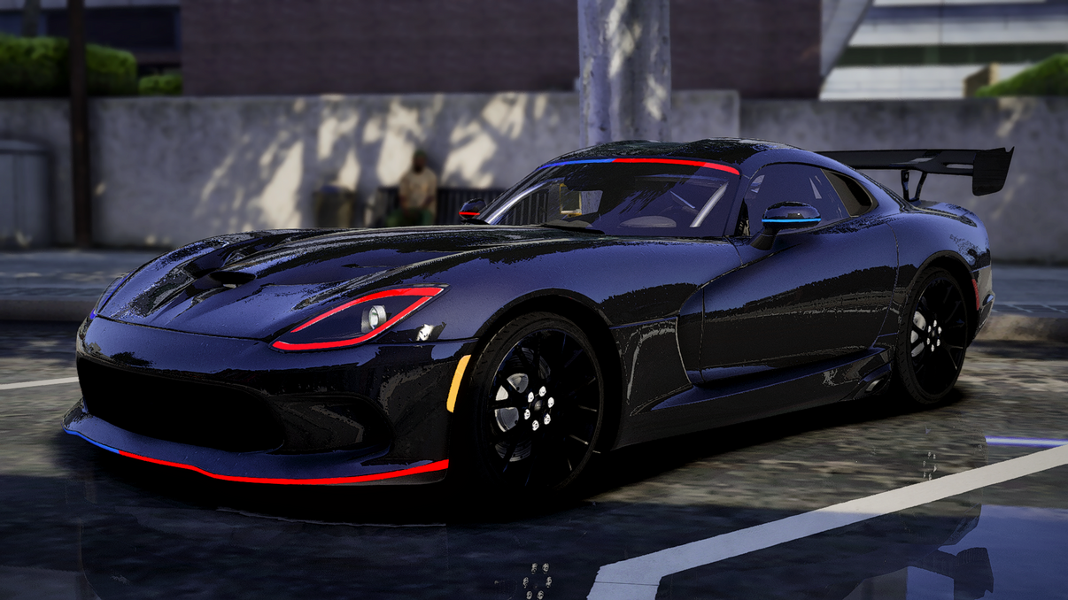 2016 Dodge Viper SRT ACR LEO PD Modern Lights | Debadged – Capos FiveM ...