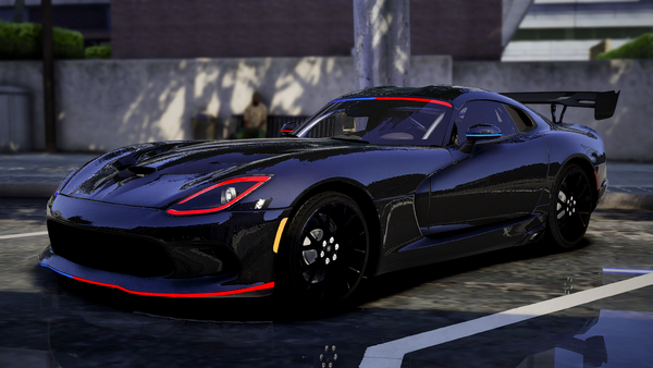 2016 Dodge Viper SRT ACR LEO PD Modern Lights | Debadged – Capos FiveM ...