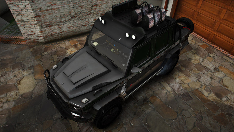 Mercedes-Benz Brabus G800 Adventure XLP Mafia Edition | FiveM Mod ...
