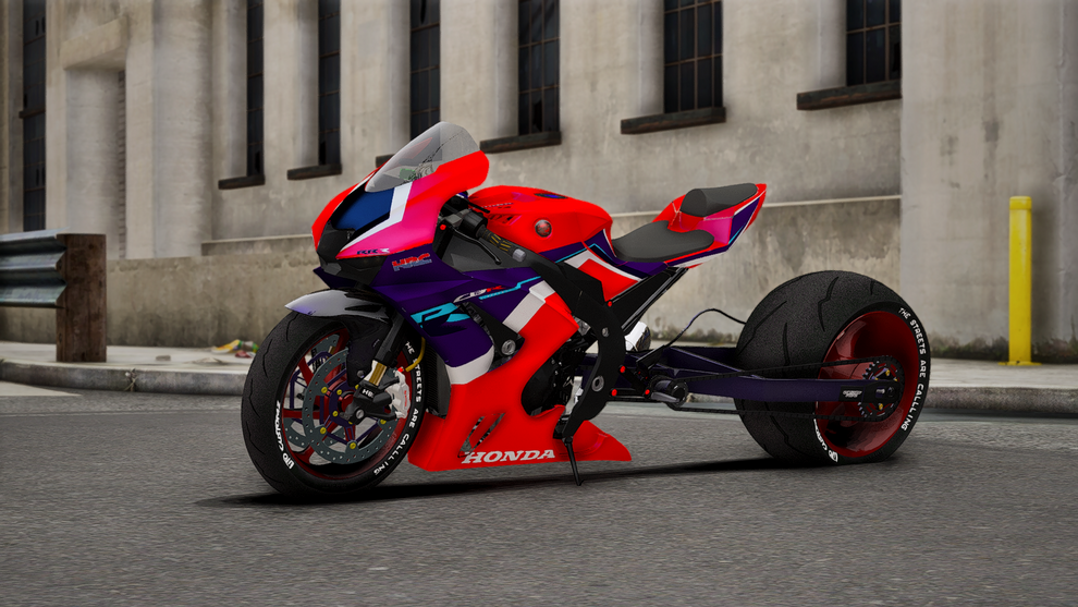2023 Honda CBR 1000RR for FiveM | Stretched Drag Bike Mod – Capos FiveM ...