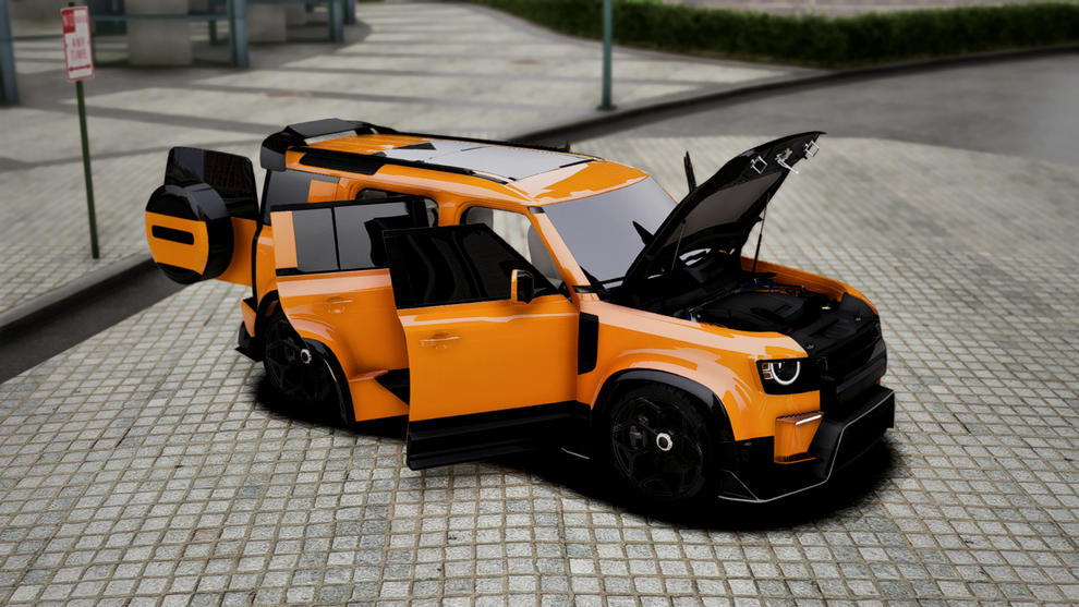 Land Rover Defender 110 Venuum Debadged | FiveM Luxury SUV Mod – Capos ...