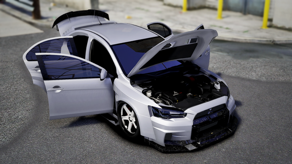 Mitsubishi Lancer Evo X Widebody Concept – Capos FiveM Shop - Cars & MLOs