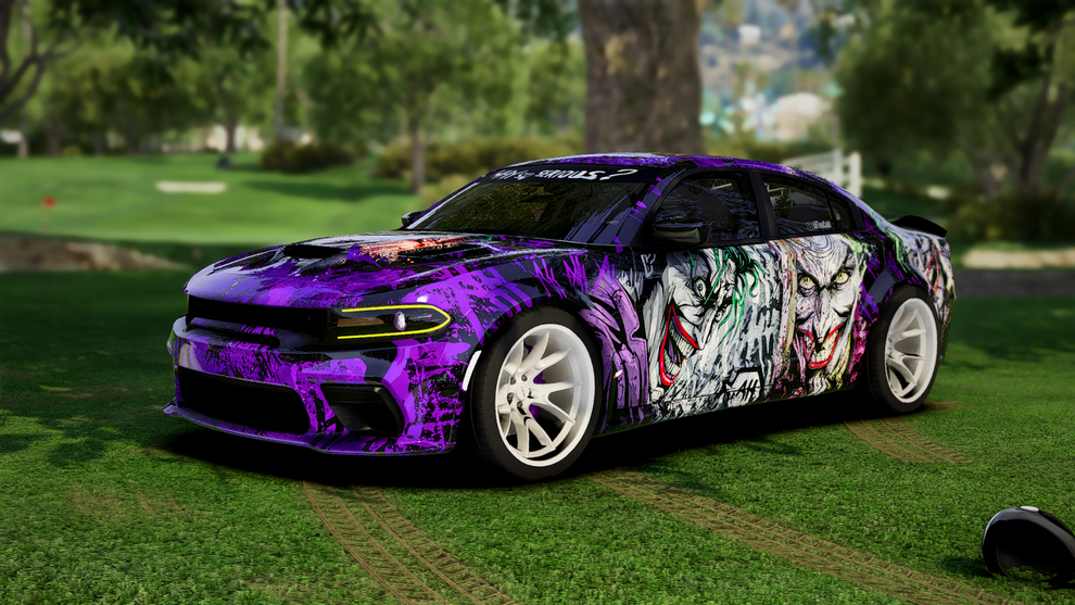 Dodge Charger Joker Edition + Sound Box – Capos FiveM Shop - Cars & MLOs