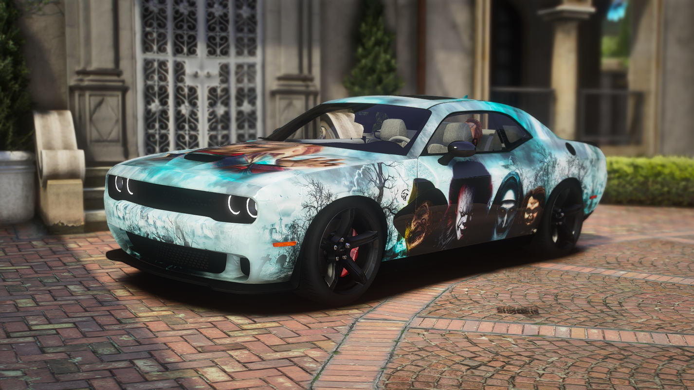 Dodge Challenger Scary Cat – Capos FiveM Shop - Cars & MLOs