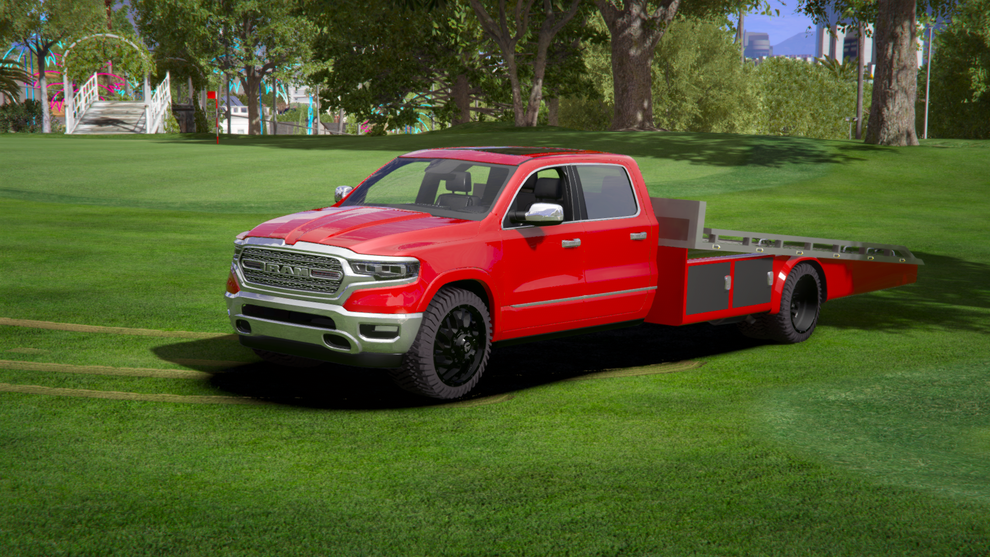 Dodge Ram Flatbed – Capos FiveM Shop - Cars & MLOs