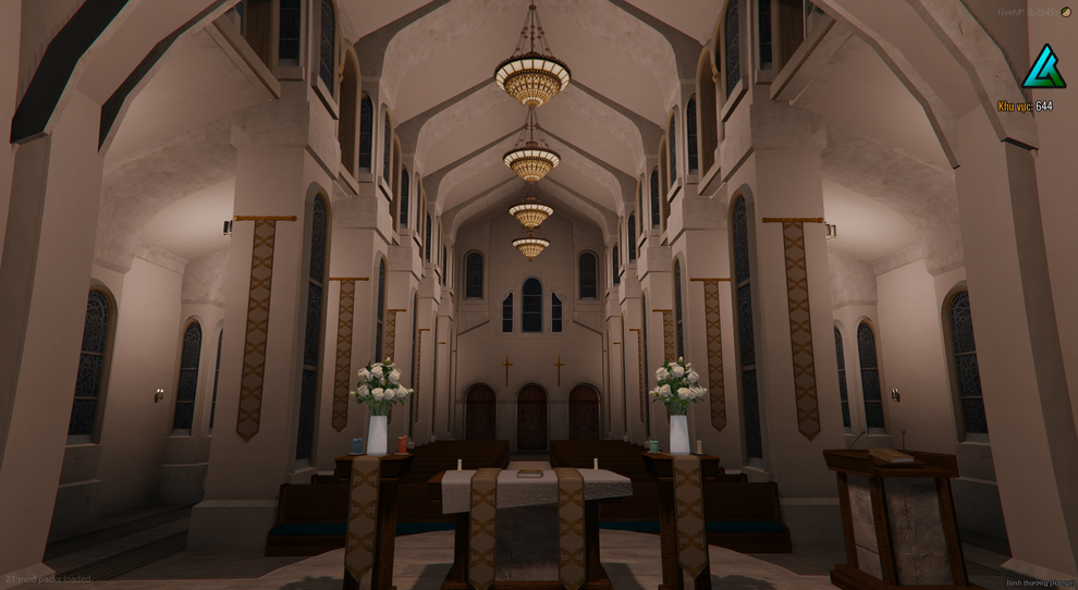 Interior Church MLO for FiveM | RP Church for Weddings & Events – Capos ...