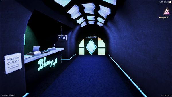 Blue Night Stripclub MLO for FiveM | Neon Adult RP Club Interior ...