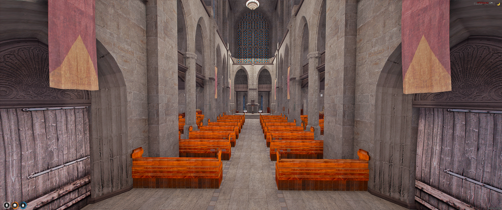 Macabra Church MLO for FiveM | Dark Cult & Horror RP Interior – Capos ...
