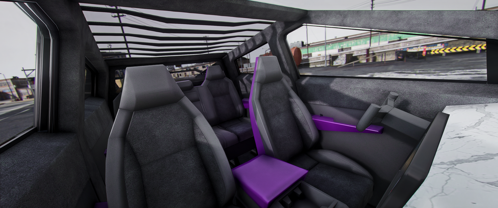 Tesla Cybertruck Debadged with Tuning | FiveM Car Mod | Electric ...