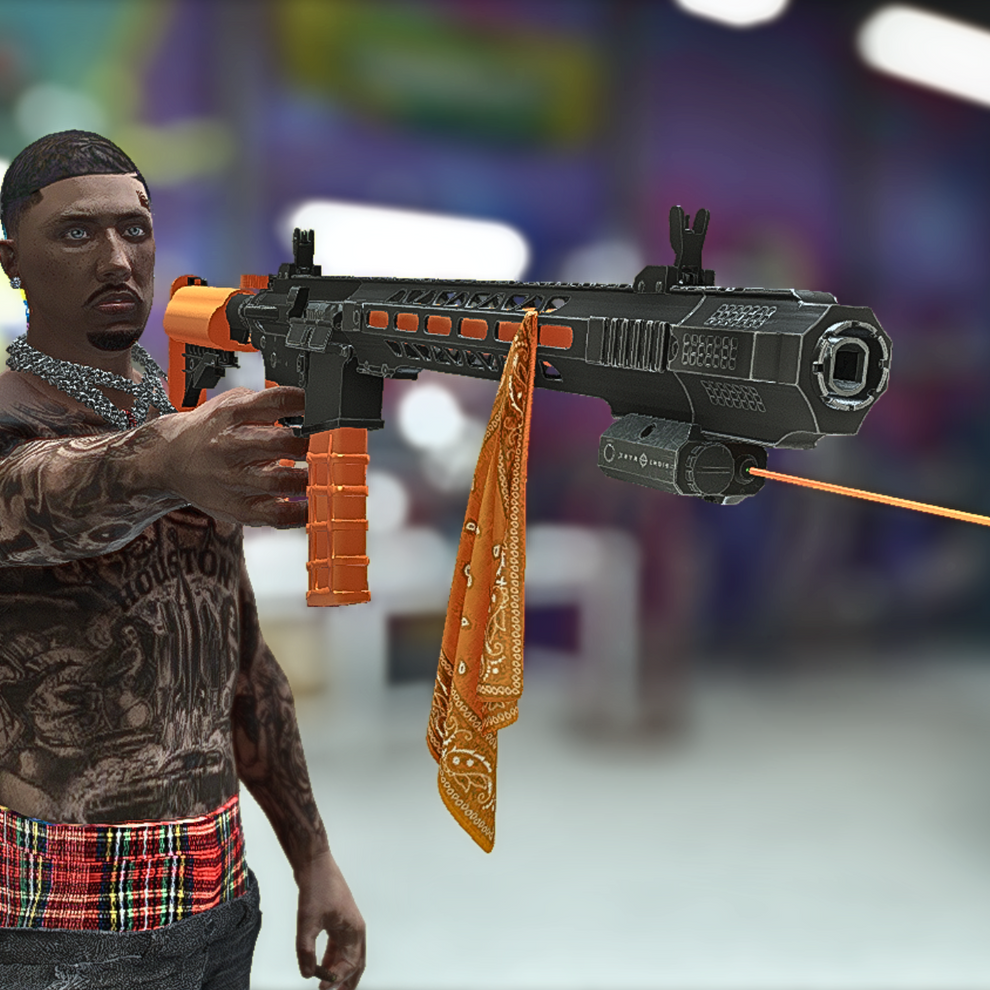 Orange Flag Carbine – Capos FiveM Shop - Cars & MLOs