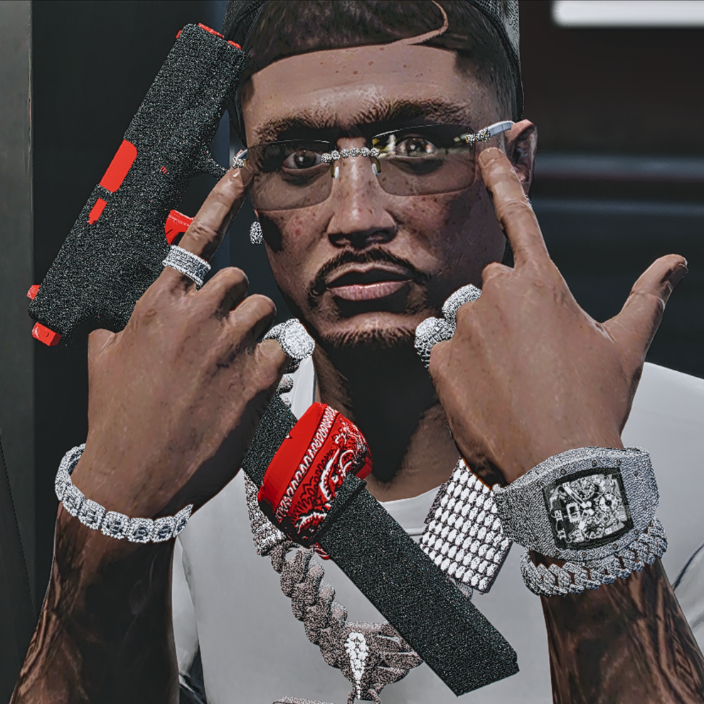 Black Diamond Red Gang Switch | FiveM Custom Weapon Mod – Capos FiveM ...