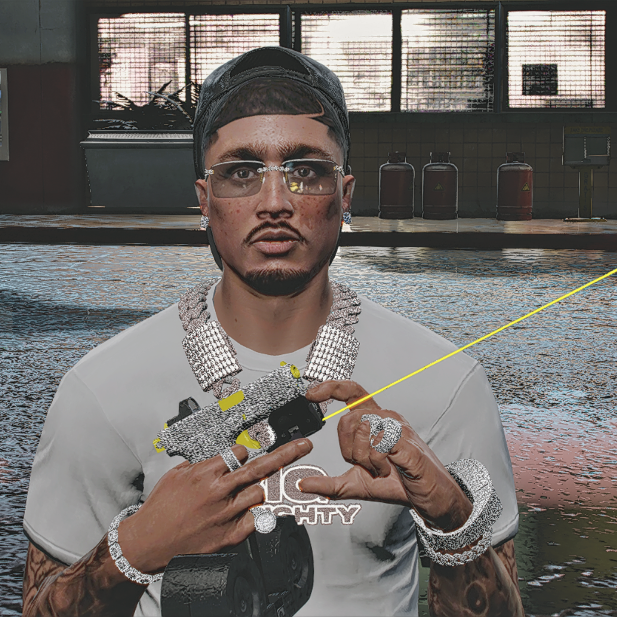 Diamond G26 Yellow | FiveM Custom Pistol Weapon Mod – Capos FiveM Shop ...