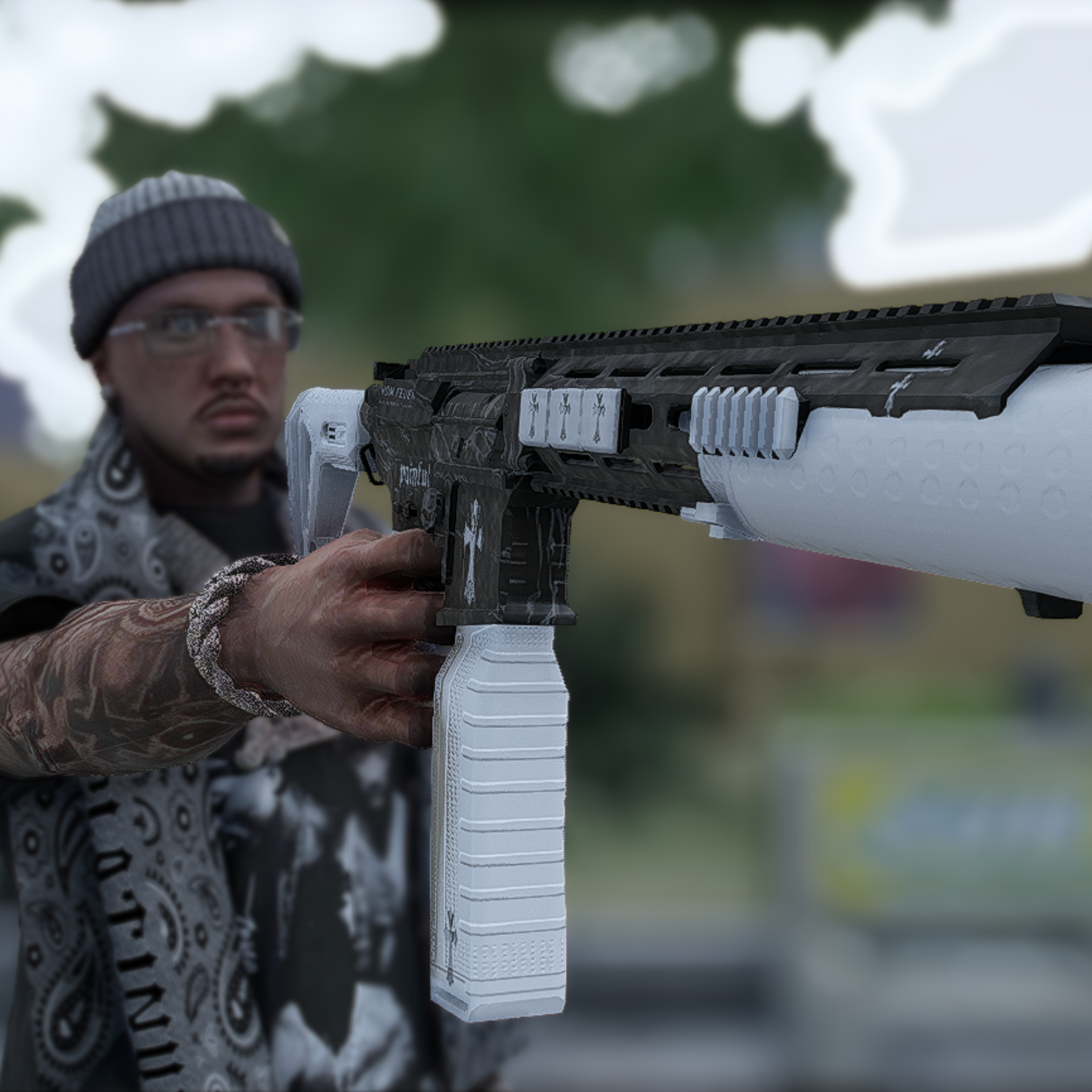 Chromed MK2 for FiveM | 60-Round Clip | Custom Artwork | Rapid Fire ...