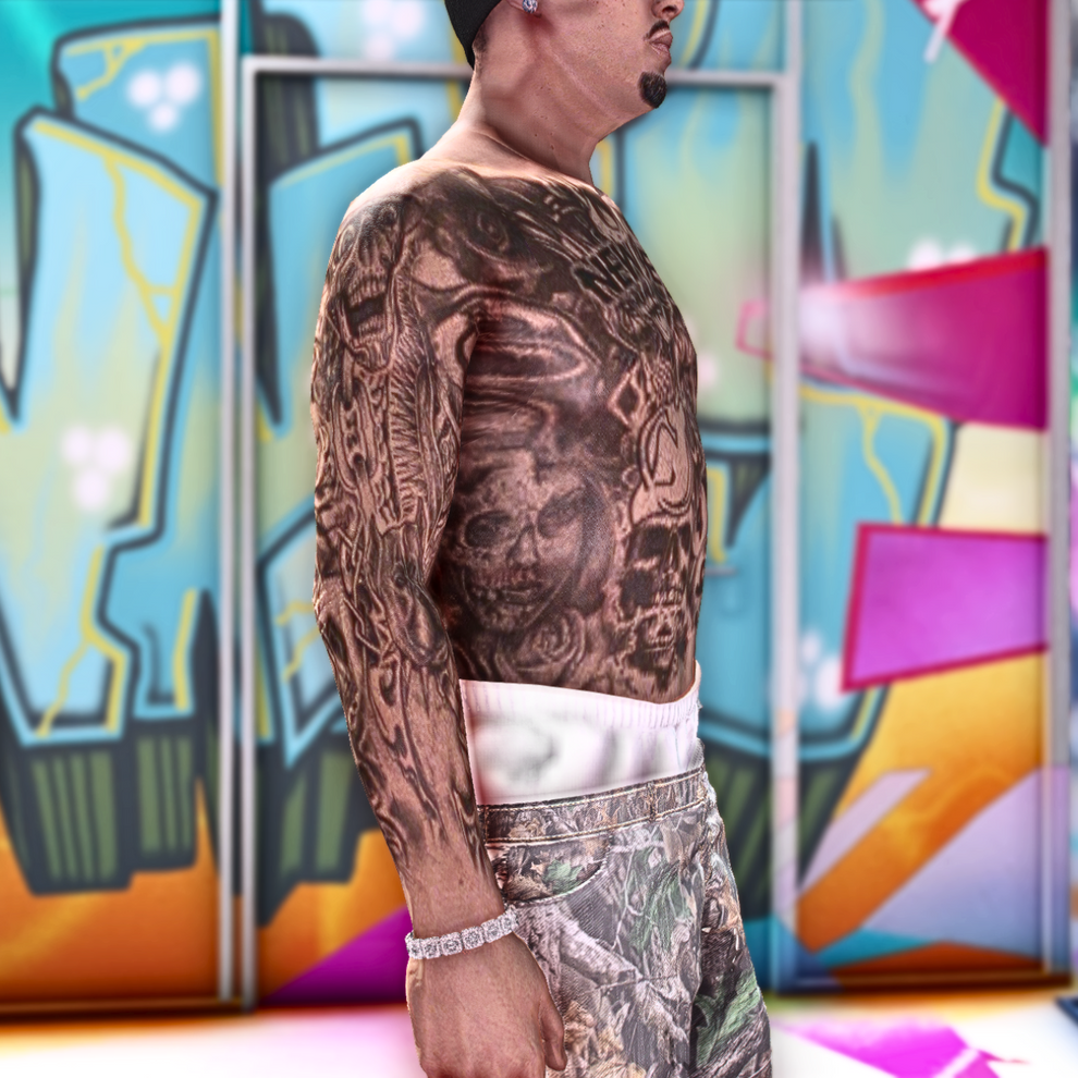 New Jersey Body Tattoo for FiveM | Male RP Gang Ink – Capos FiveM Shop ...