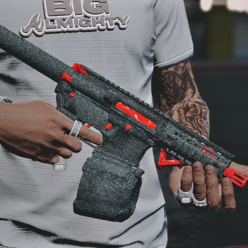 Black Diamond Red ARP | FiveM Custom Weapon Mod – Capos FiveM Shop ...