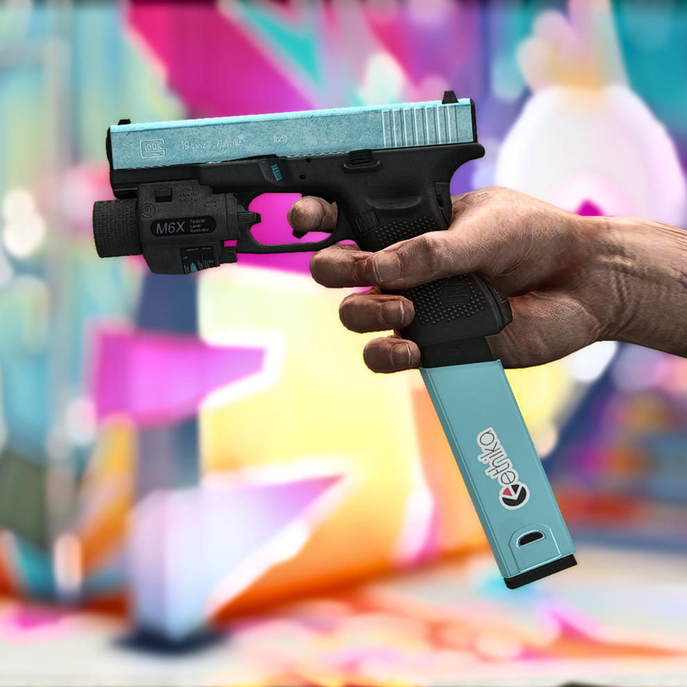 Blue Cyan Ethika Glock – Capos FiveM Shop - Cars & MLOs