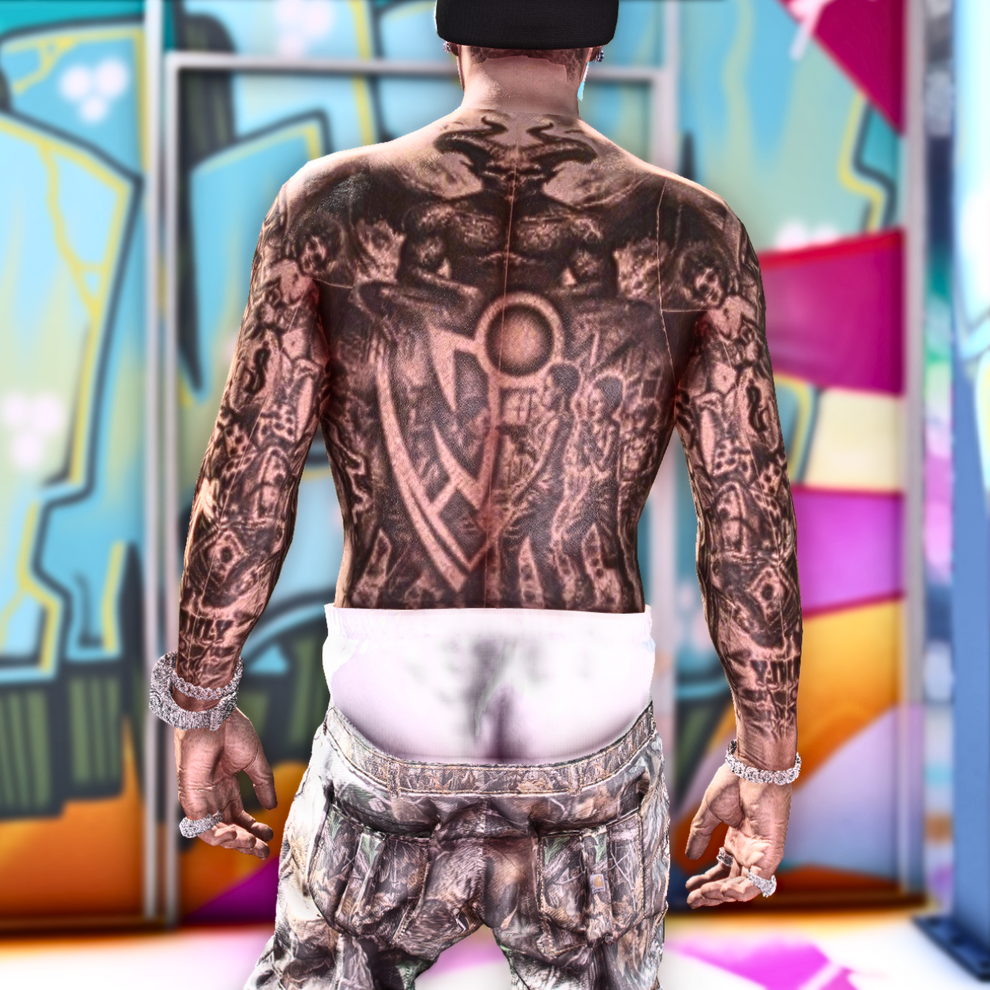 New Jersey Body Tattoo for FiveM | Male RP Gang Ink – Capos FiveM Shop ...