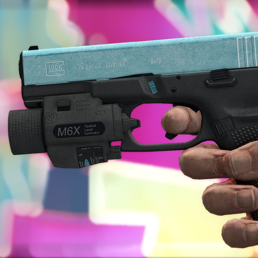 Blue Cyan Ethika Glock – Capos FiveM Shop - Cars & MLOs