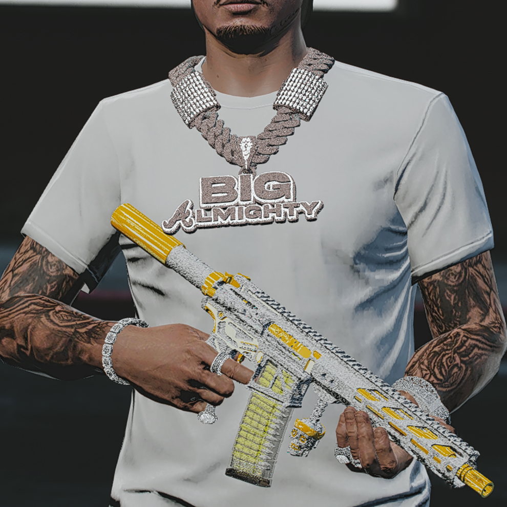 Diamond Skeleton Orange ARP | FiveM Custom AR Weapon Mod – Capos FiveM ...