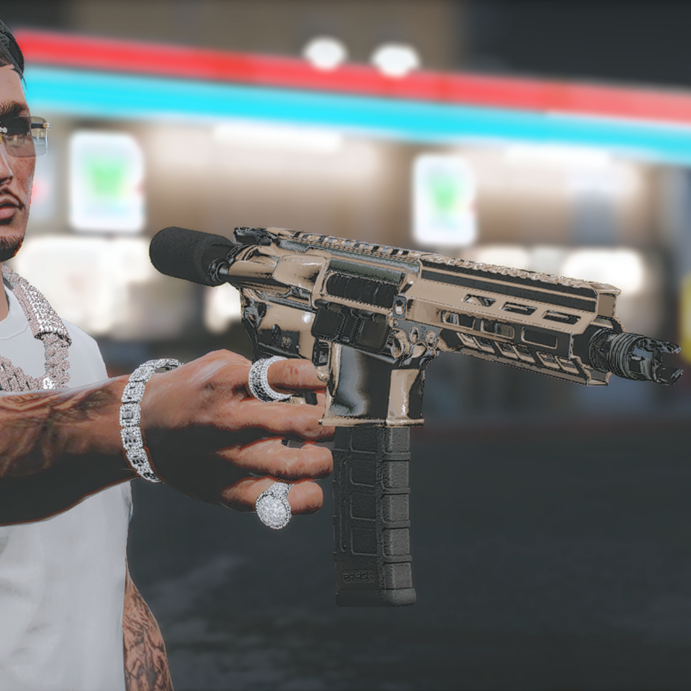 Tan ARP | FiveM Custom AR Weapon – Capos FiveM Shop - Cars & MLOs