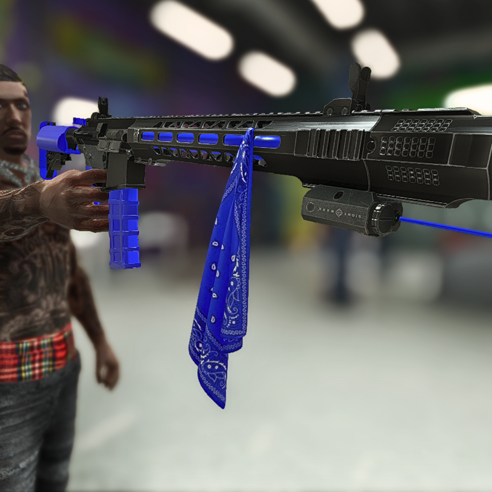 Blue Flag Carbine – Capos FiveM Shop - Cars & MLOs