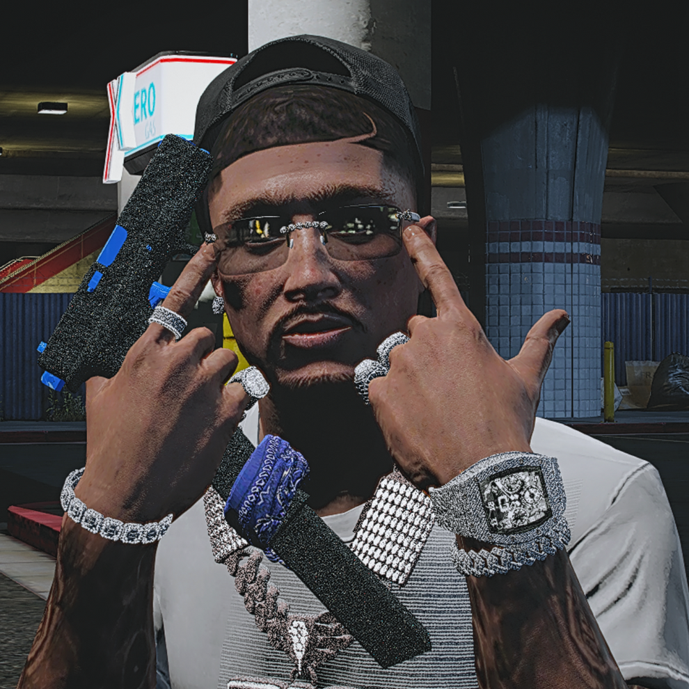 Black Diamond Blue Gang Switch | FiveM Custom Weapon Mod – Capos FiveM ...