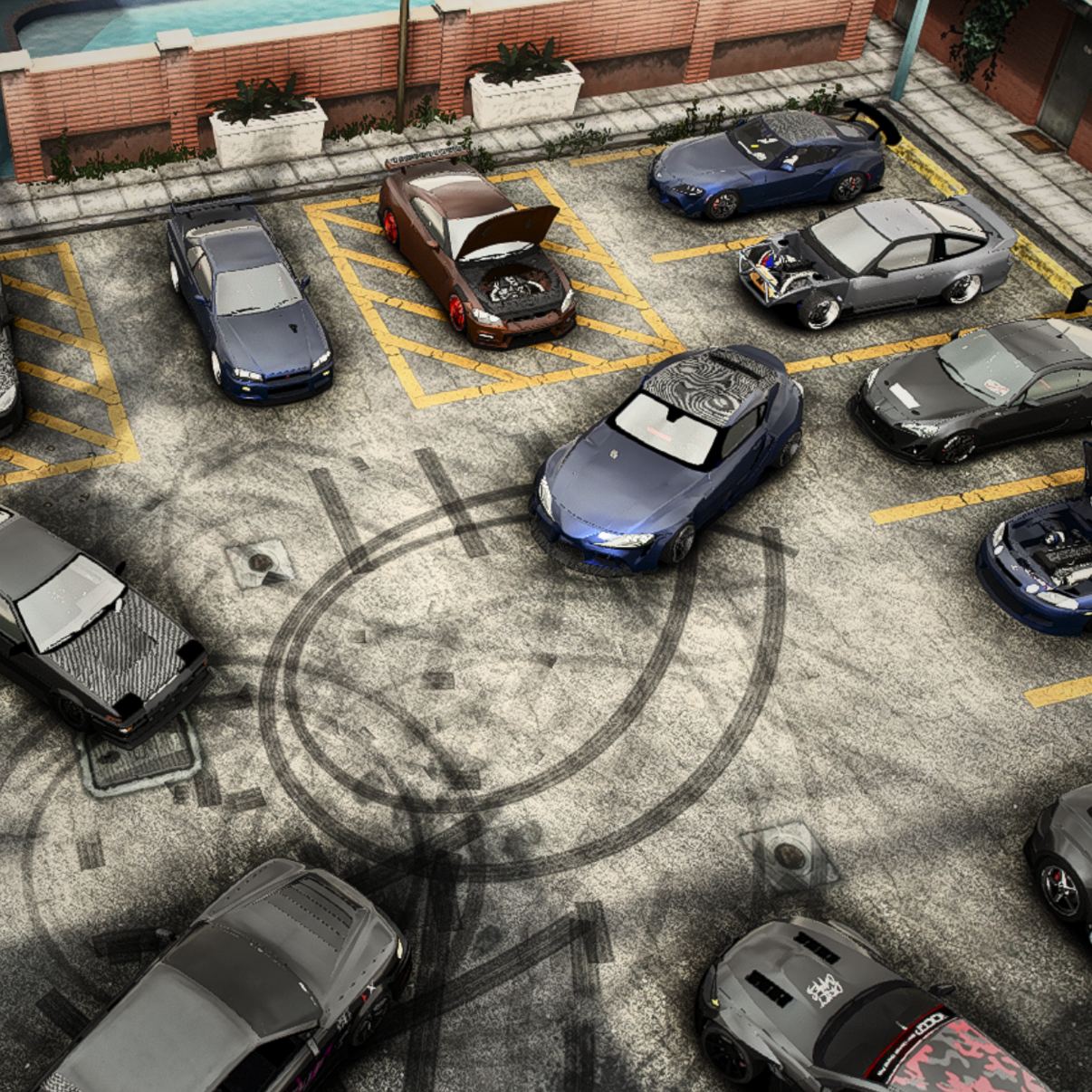 FiveM Drift Pack – Supra, GTR, 240SX, RX8 & More (30-Car Pack) – Capos ...