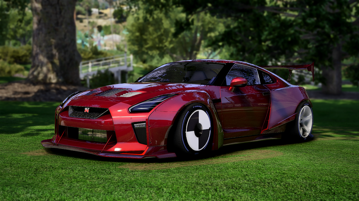 Nissan GTR R35 Widebody Police Car Mod for FiveM – Capos FiveM Shop ...