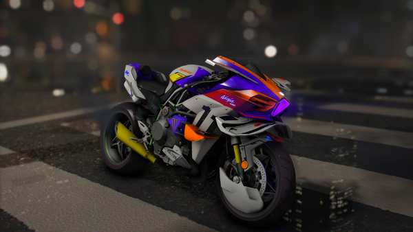 Kawasaki Ninja H2 Performance Gundam Edition – Capos FiveM Shop - Cars & MLOs