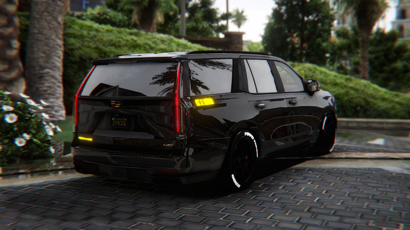 Cadillac Escalade Bagged Customs Mod for FiveM | Luxury on Air ...