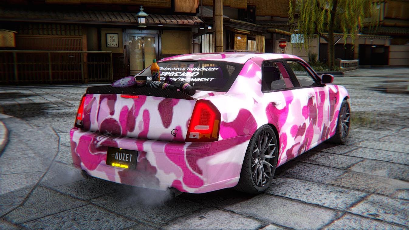 Chrysler 300 SRT8 for FiveM | Bape Liveries + Custom Props – Capos ...