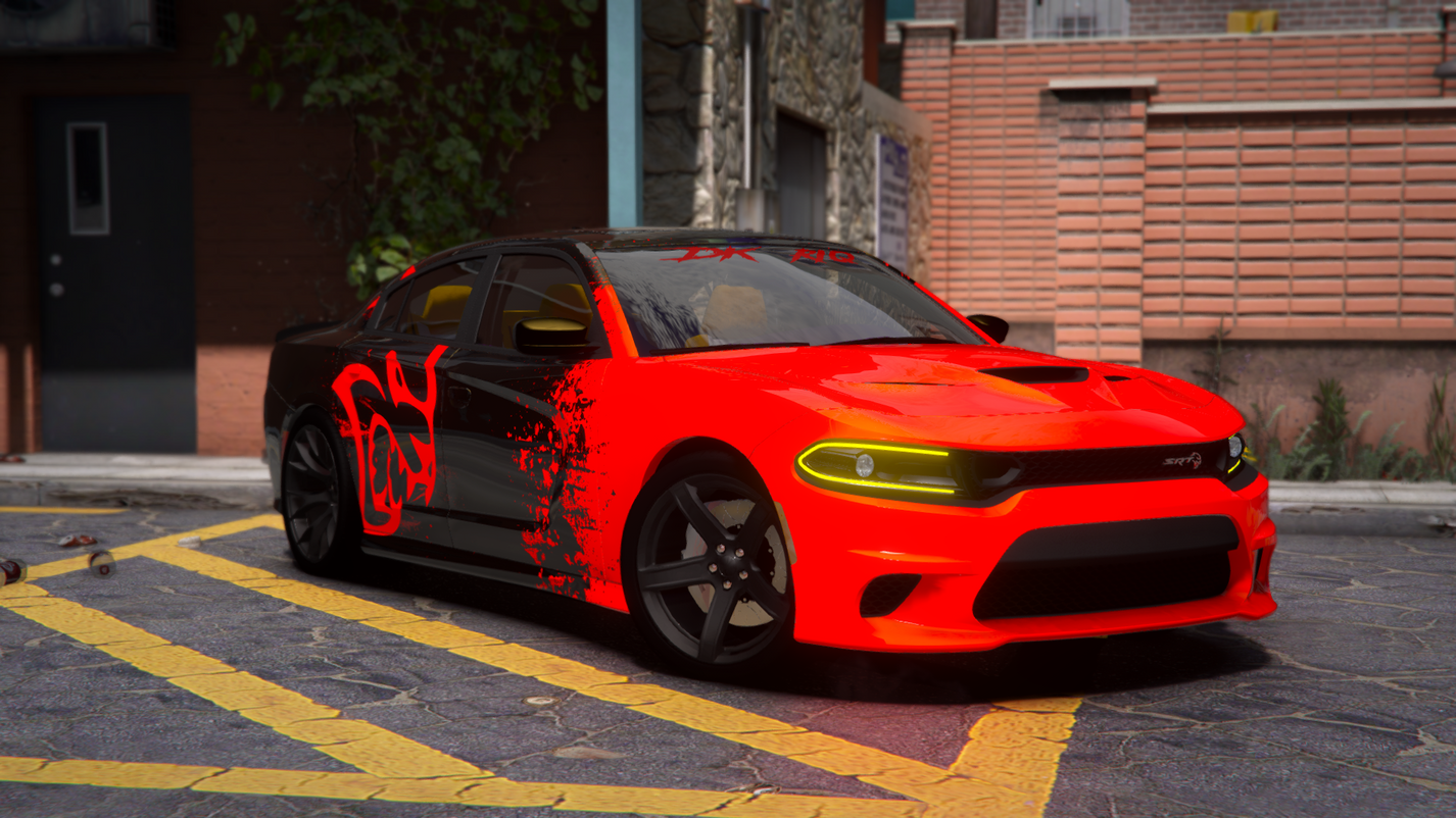 Dodge Charger Hellcat DKRIQ 2018 | FiveM Muscle Car Mod – Capos FiveM ...