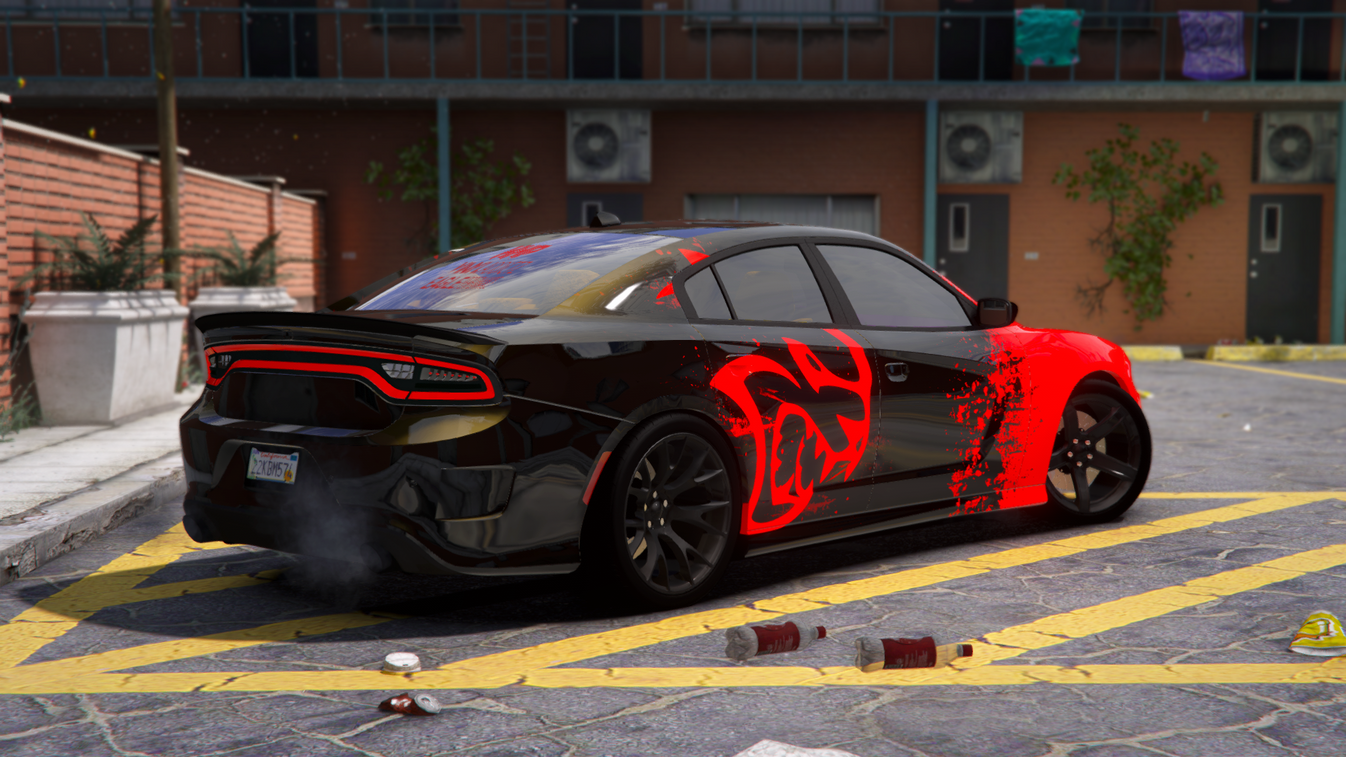 Dodge Charger Hellcat DKRIQ 2018 | FiveM Muscle Car Mod – Capos FiveM ...