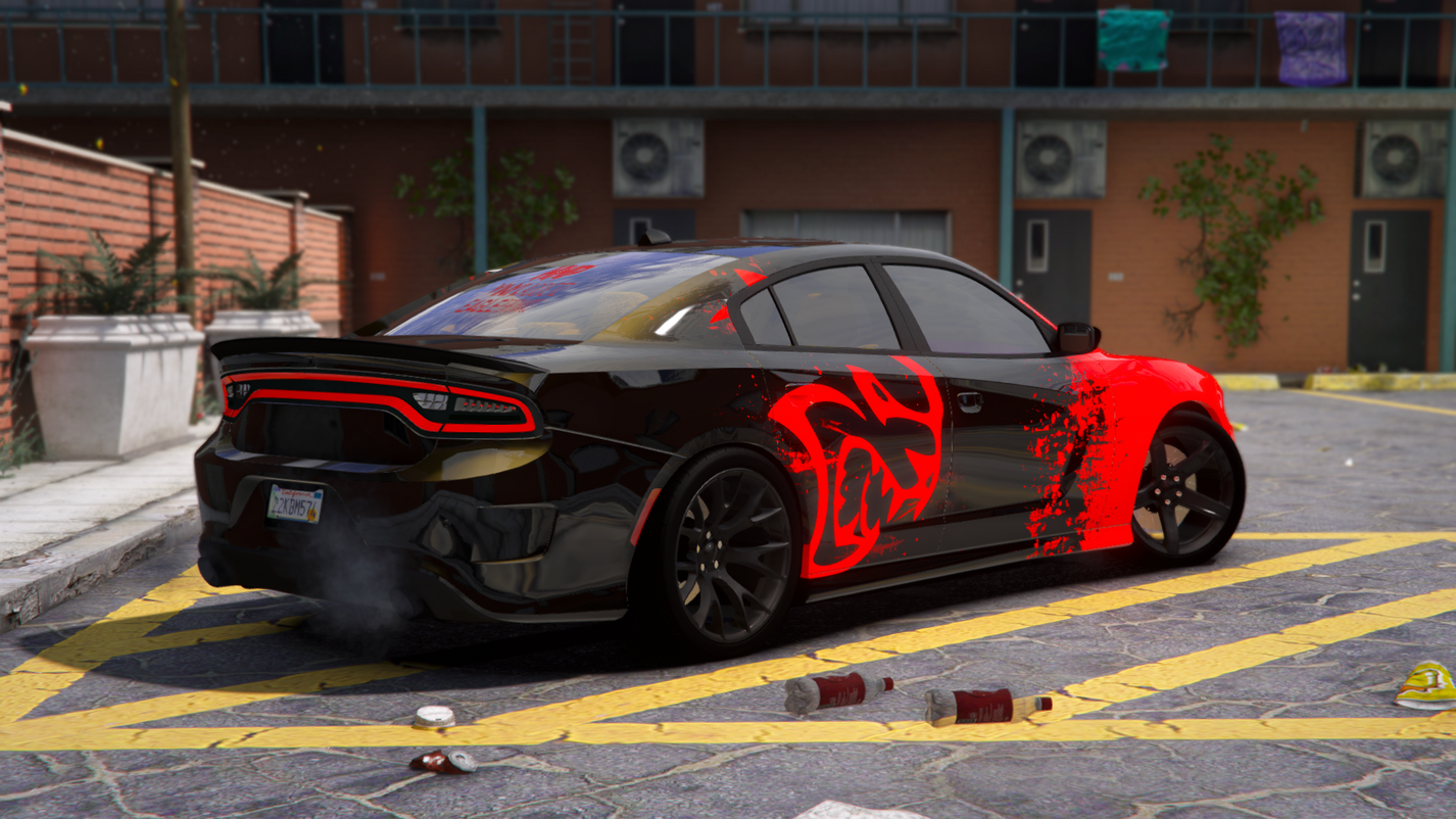 Dodge Charger Hellcat DKRIQ 2018 | FiveM Muscle Car Mod – Capos FiveM ...