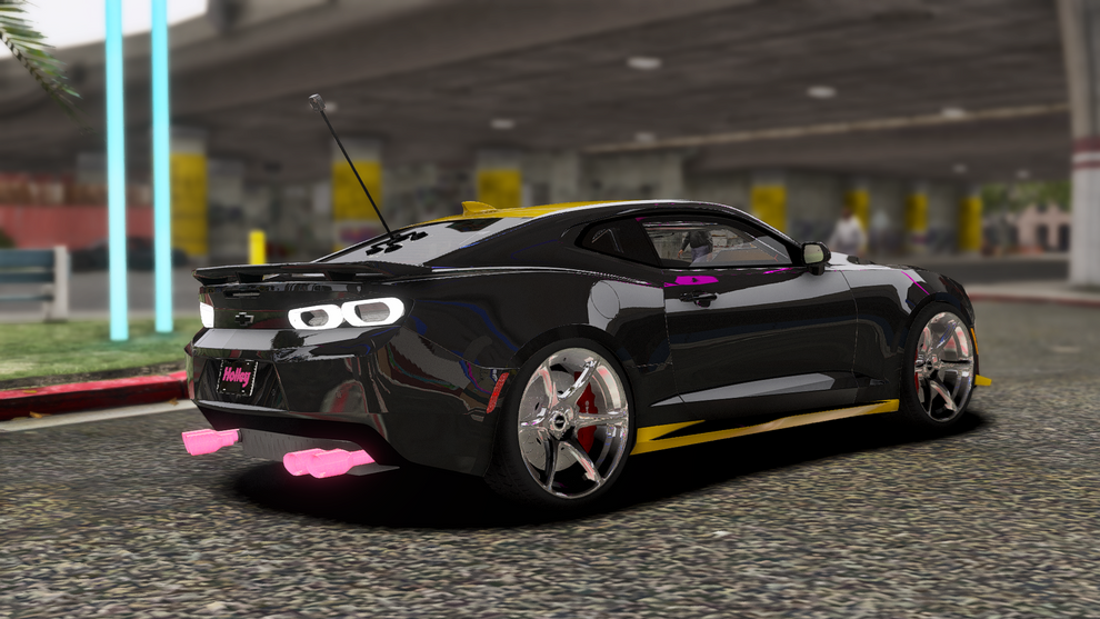 Chevrolet Camaro ZL1 6th Gen Slideshow Edition for FiveM | Muscle Car ...