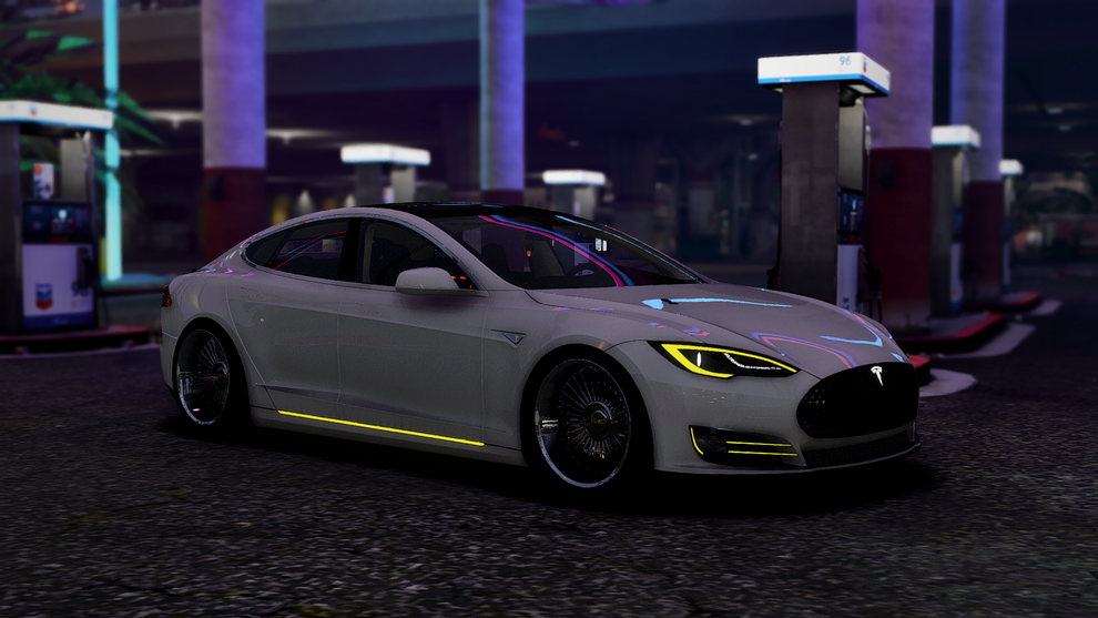 2016 Tesla Model S Bagged 2JZ – Capos FiveM Shop - Cars & MLOs