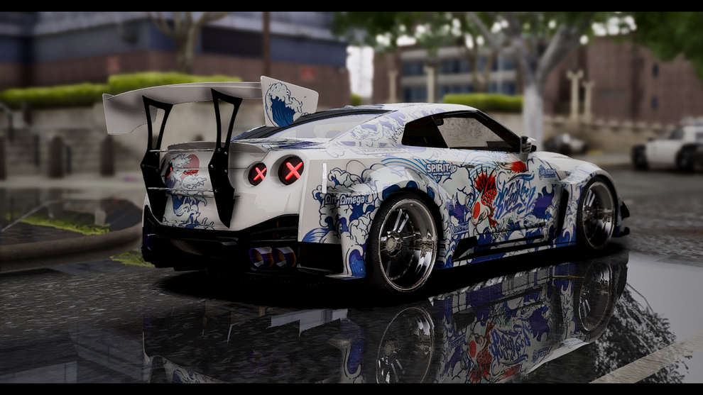 Nissan GTR R35 Liberty Walk Livery Custom – Capos FiveM Shop - Cars & MLOs