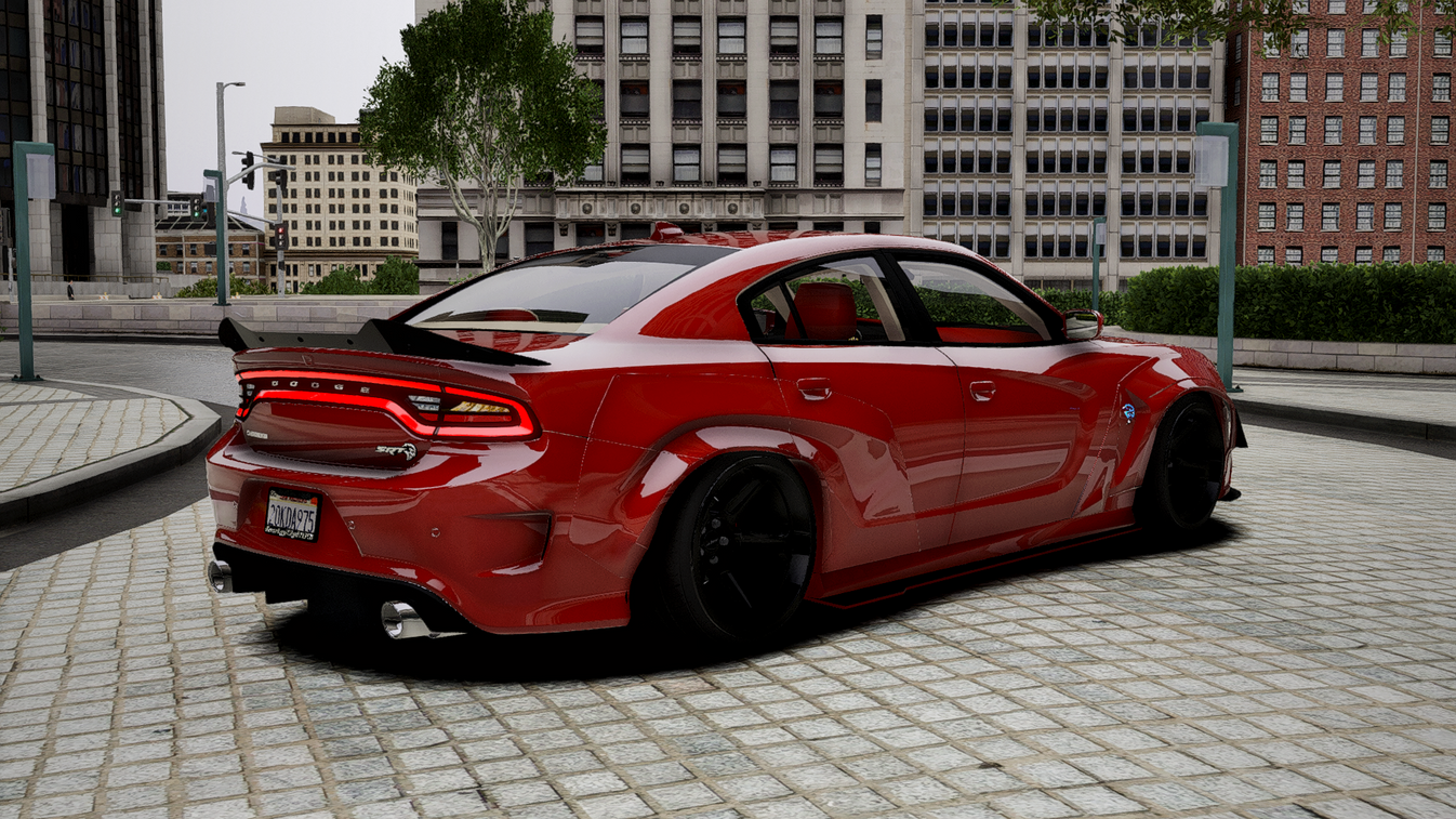 Dodge Charger Redeye Concept | FiveM Car Mod | Custom Widebody Drag ...