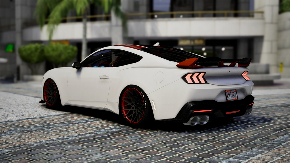 2024 Ford Mustang Dark Horse Debadged | FiveM Car Mod | Modern Muscle ...