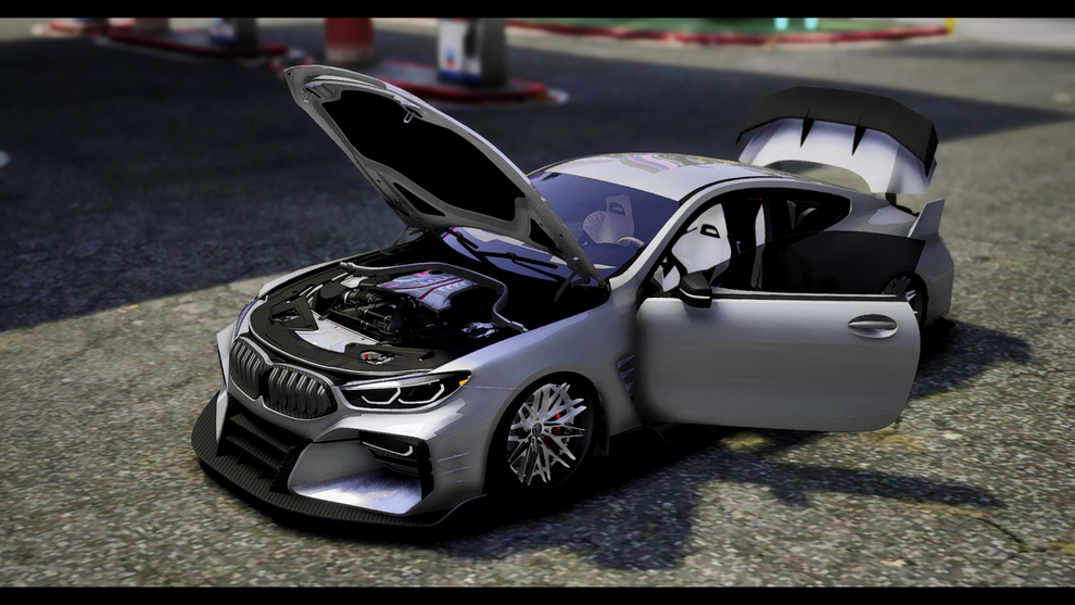BMW M8 Widebody Kit | Debadged Luxury & Performance | FiveM Mod – Capos ...