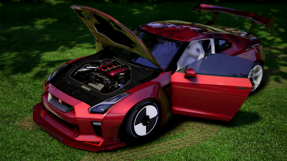 Nissan GTR R35 Widebody Police Car Mod for FiveM – Capos FiveM Shop ...