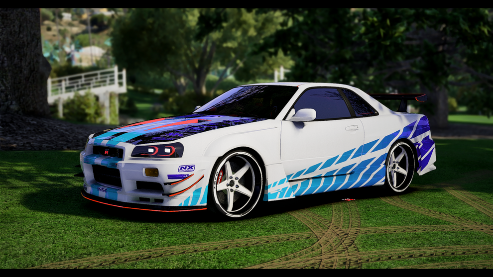Nissan GTR R34 Paul Walker Edition – Capos FiveM Shop - Cars & MLOs