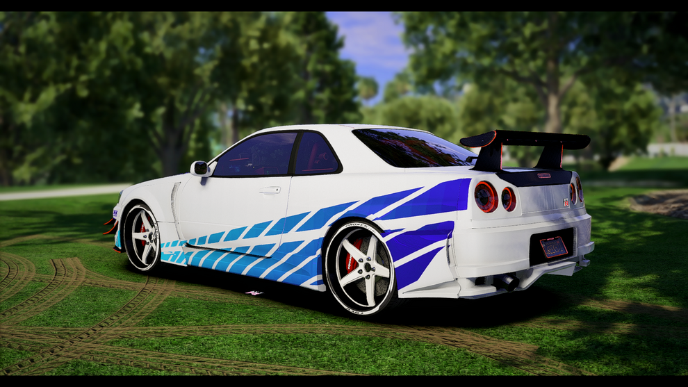 Nissan GTR R34 Paul Walker Edition – Capos FiveM Shop - Cars & MLOs