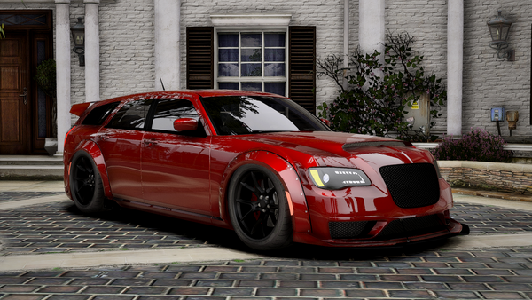 Chrysler 300C Hellcat Magnum Widebody 2008 | Debadged – Capos FiveM ...