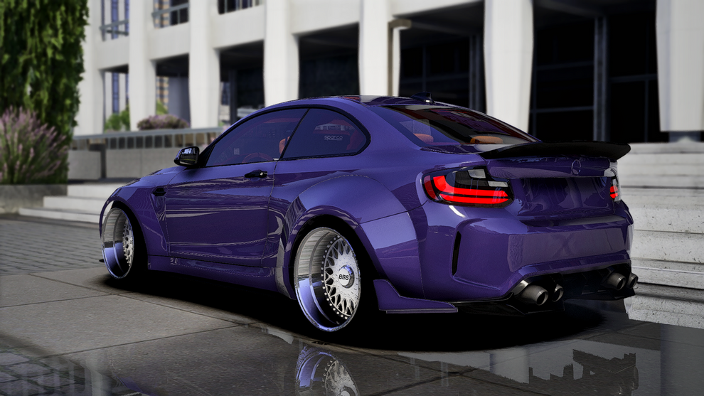 BMW M2 Widebody Twin Turbo | FiveM Debadged Mod – Capos FiveM Shop ...