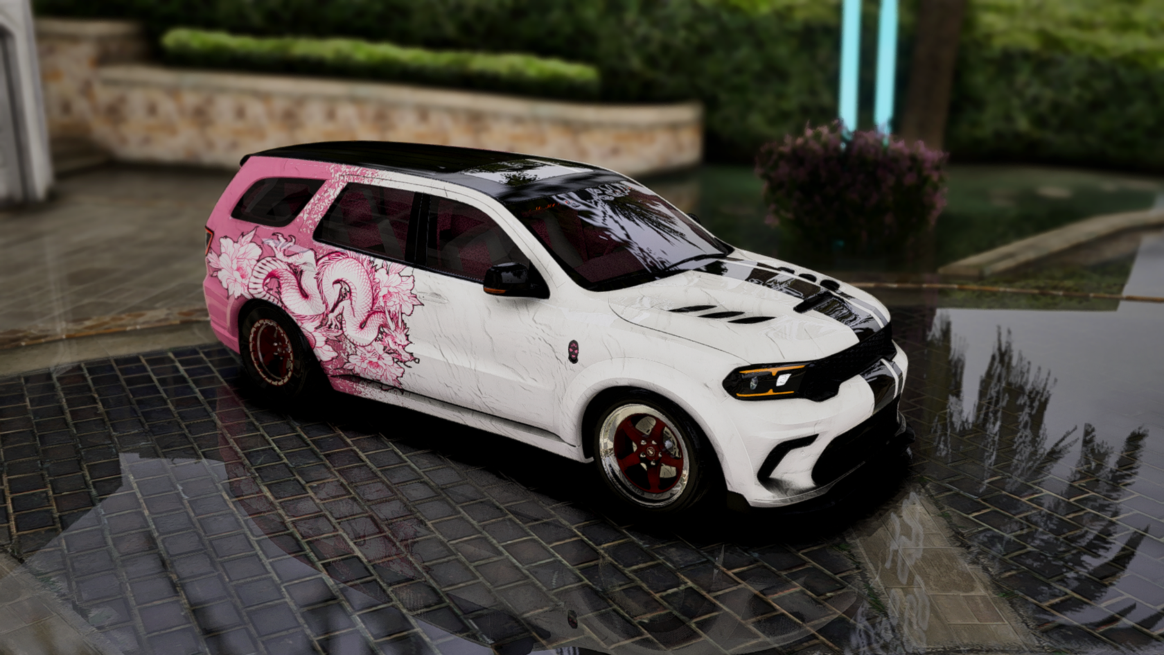 Dodge Durango Street Widebody | Debadged SUV for FiveM – Capos FiveM ...