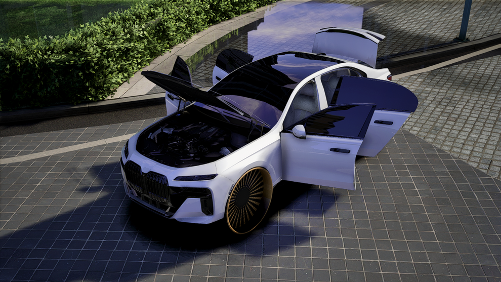 BMW 760i Alpina Donk | Corleone Forged | FiveM Ready Luxury Mod – Capos ...