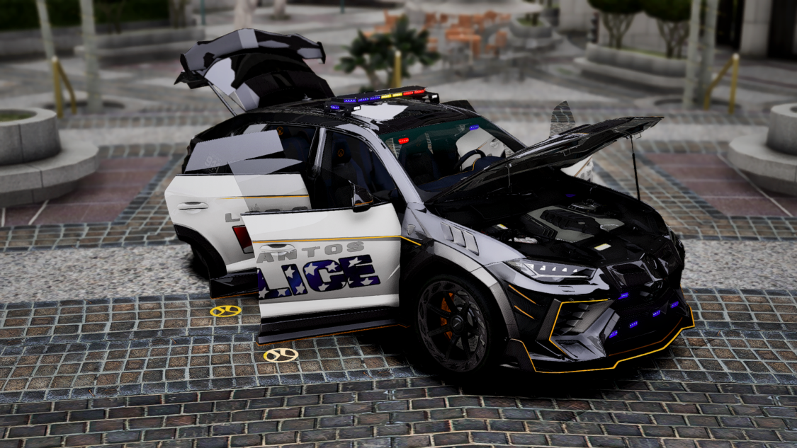 Lamborghini Urus Mansory Venatus Police – Capos FiveM Shop - Cars & MLOs
