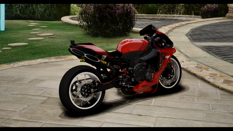 Yamaha R1 Street Racer 2019 for FiveM | Debadged Motorcycle Mod – Capos ...