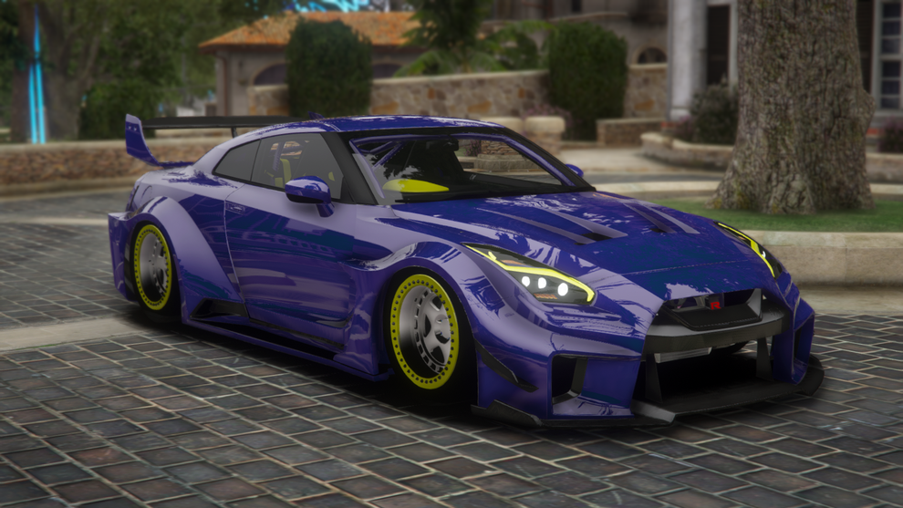 Nissan GTR R35 Silhouette Widebody Turbo – Capos FiveM Shop - Cars & MLOs